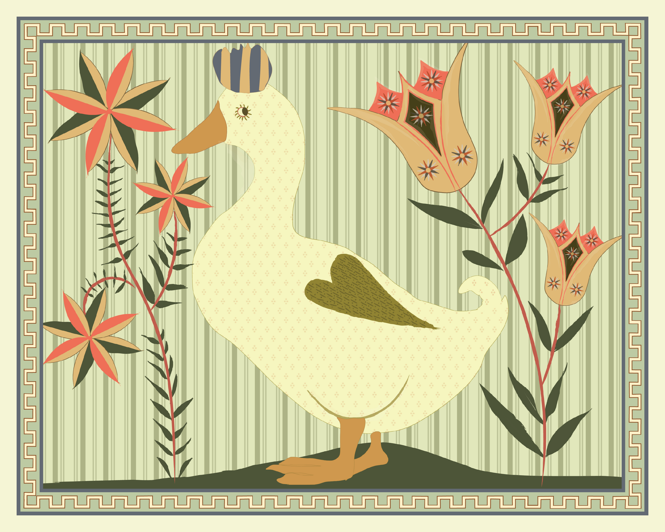 Duck Art Print – Ottar